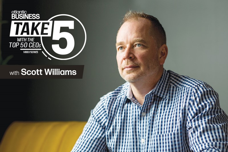 Take 5 with 2021 Top 50 CEO award winner Scott Williams | Atlantic ...