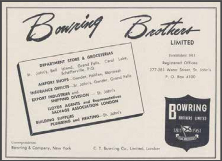 The 212-year-old tale of Bowring Brothers | Atlantic Business Magazine