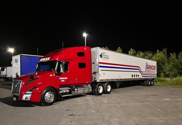 It’s a big wheel, about 80 years on the road for Armour Transportation ...